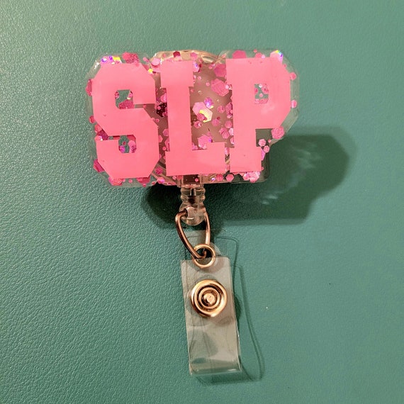 Speech Language Pathologist Badge Reel SLP Badge Reel SLP | Etsy