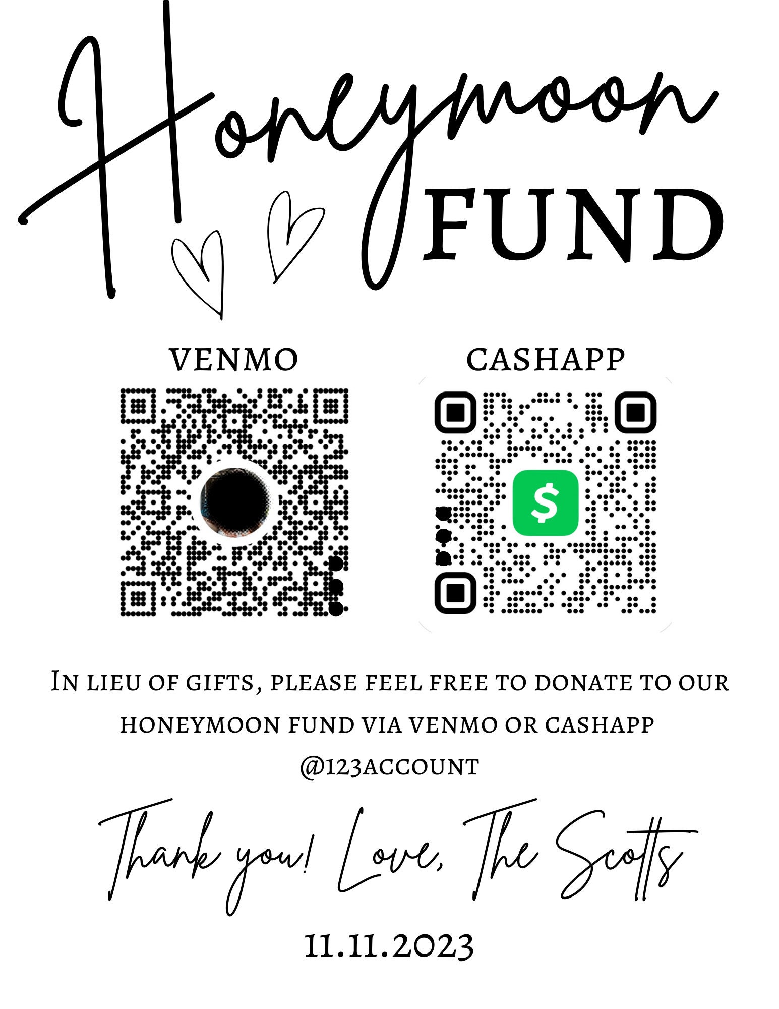 DIGITAL Fund Sign - Etsy