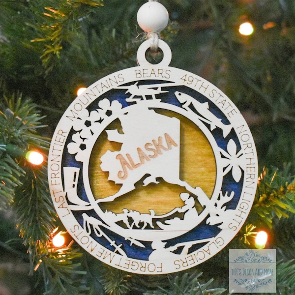 Alaska Ornament - Etsy