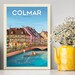 Colmar France Travel Poster / Colmar Illustration / Colmar - Etsy Canada
