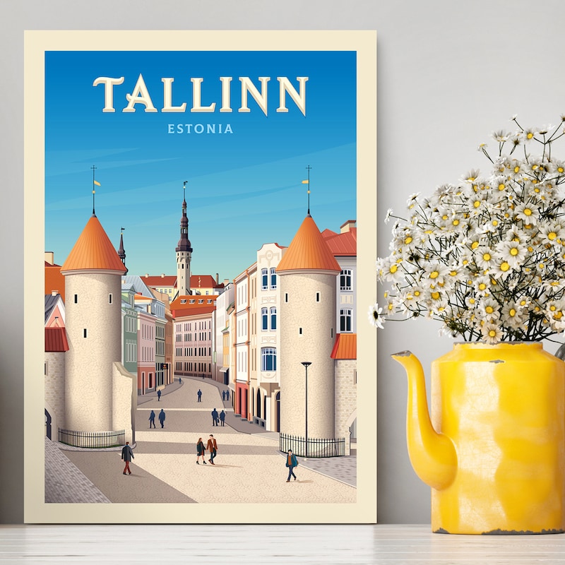 Tallinn Estonia - Etsy