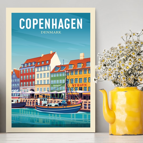Denmark Poster - Etsy