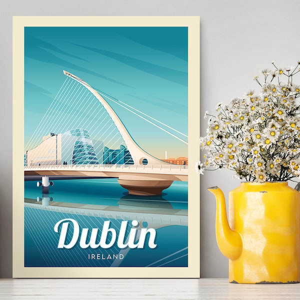 Dublin Poster - Etsy UK