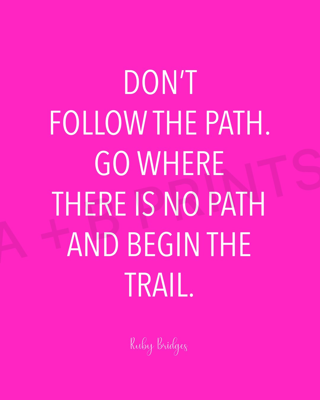 Ruby Bridges Quote Digital Download - Etsy