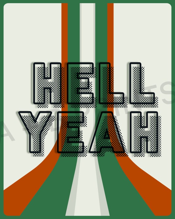 Hell Yeah Digital Download | Etsy