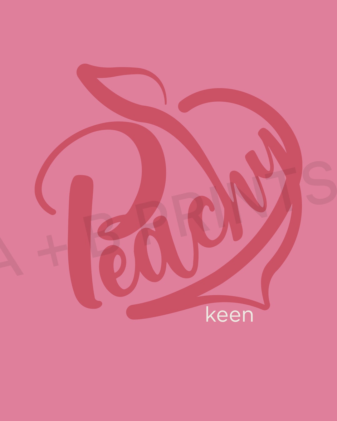 Peachy Keen - Digital Download - Etsy