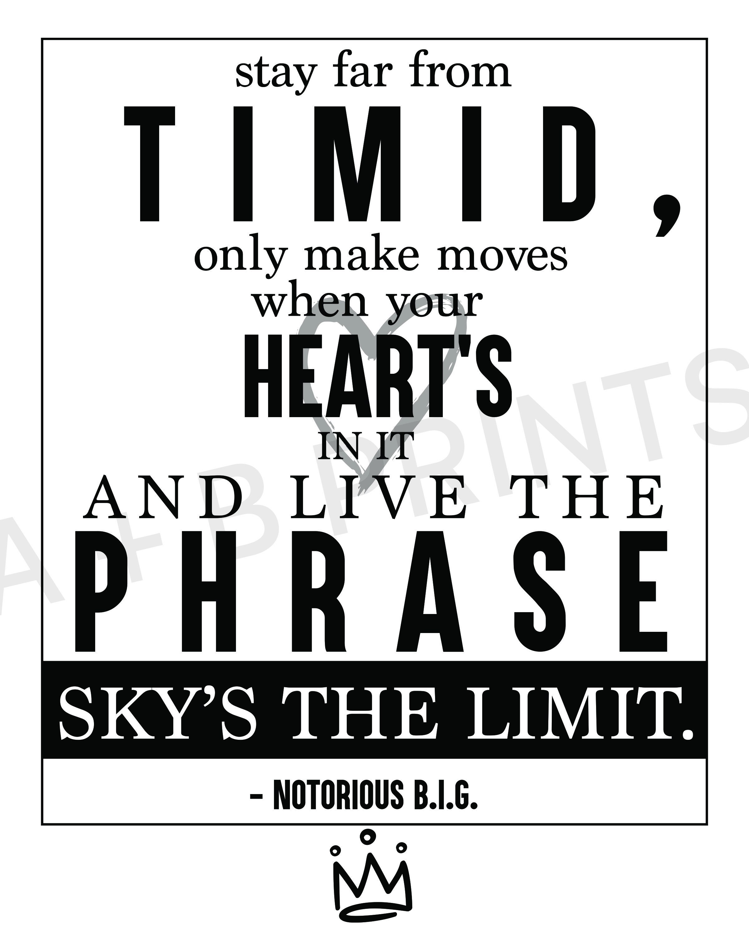 Sky's the Limit - Notorious B.I.G - Digital Download - Etsy