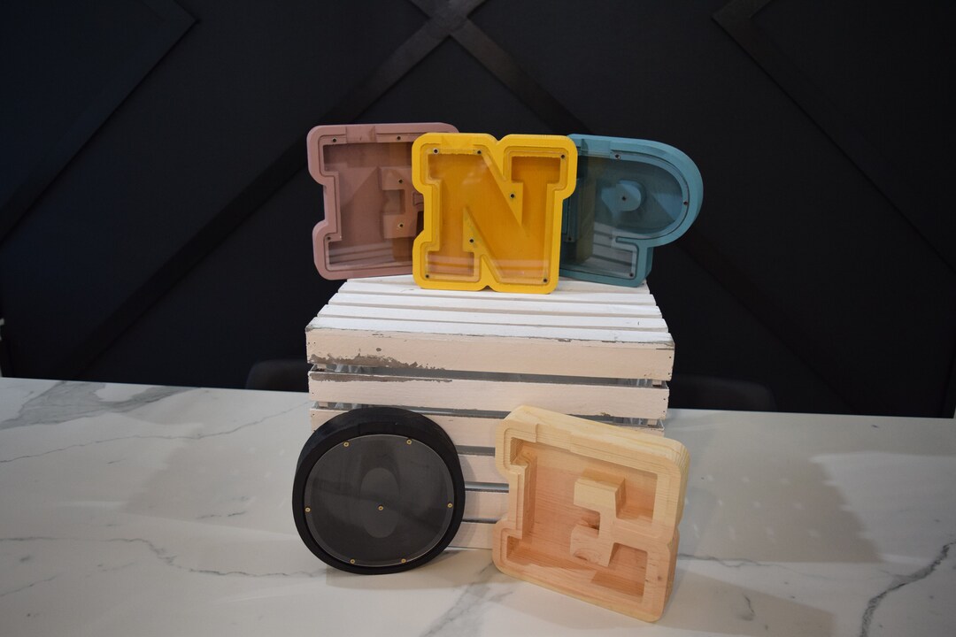 Custom Made to Order Letter Banks - Etsy