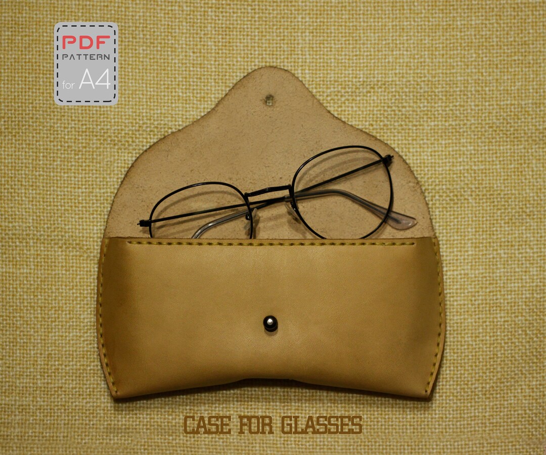 PDF Pattern Case for Glasses Sunglasses, Case Pattern, Case Template ...