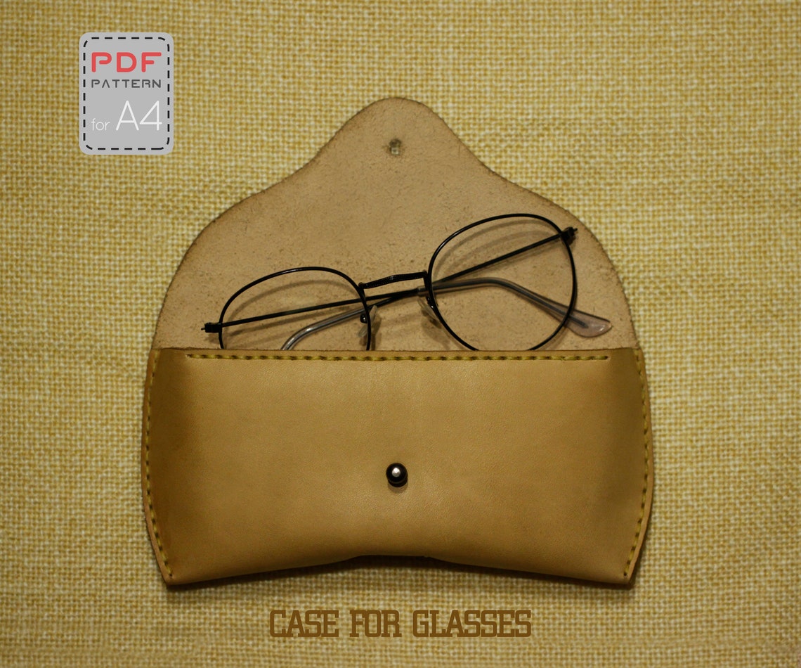 PDF Pattern Case for Glasses Sunglasses, Case Pattern, Case Template ...