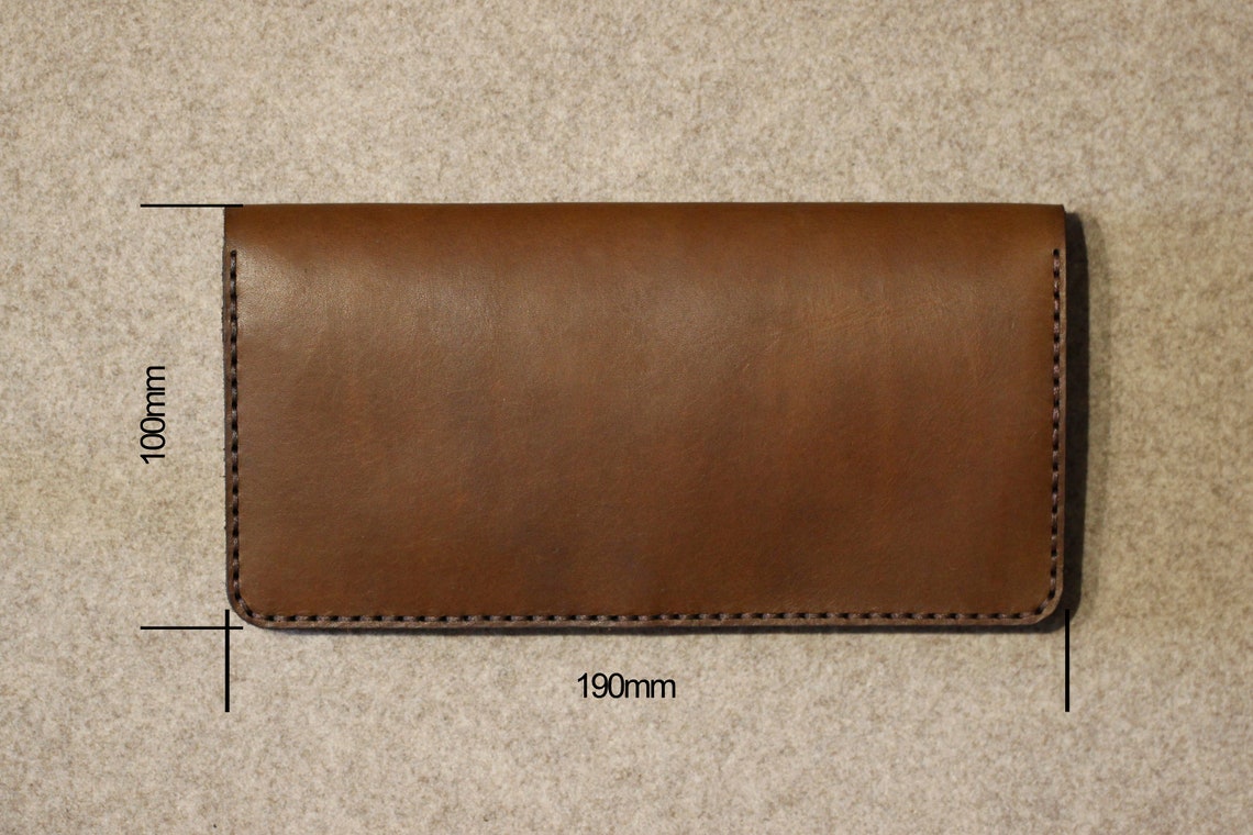 PDF Pattern Leather Long Wallet, Wallet Pattern, Wallet Template ...