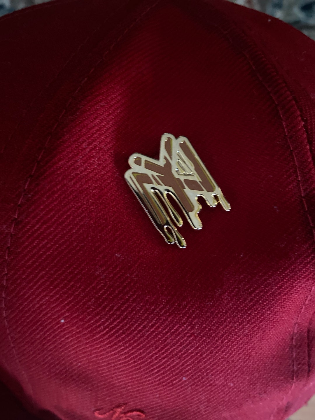 New York Drippy Hat Pin Snapback Design Pins - Etsy