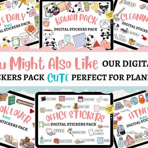 OFFICE Digital Stickers for Goodnotes, Good Notes Sticker Office, Work ...