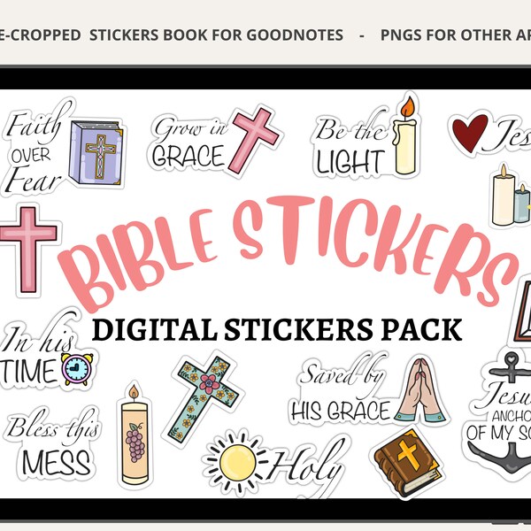 Faith Digital Stickers - Etsy