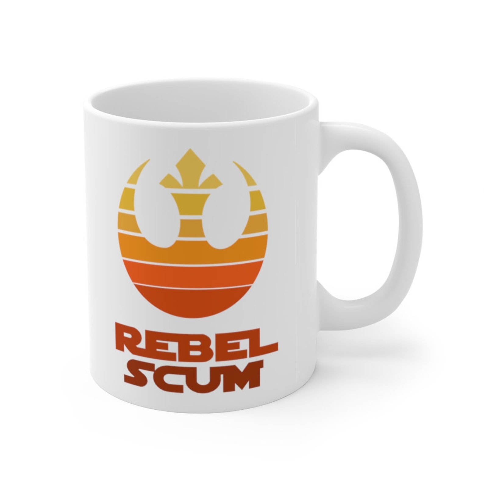 Rebel Scum Star Wars Mug Gift Mug Birthday Present White Mug - Etsy