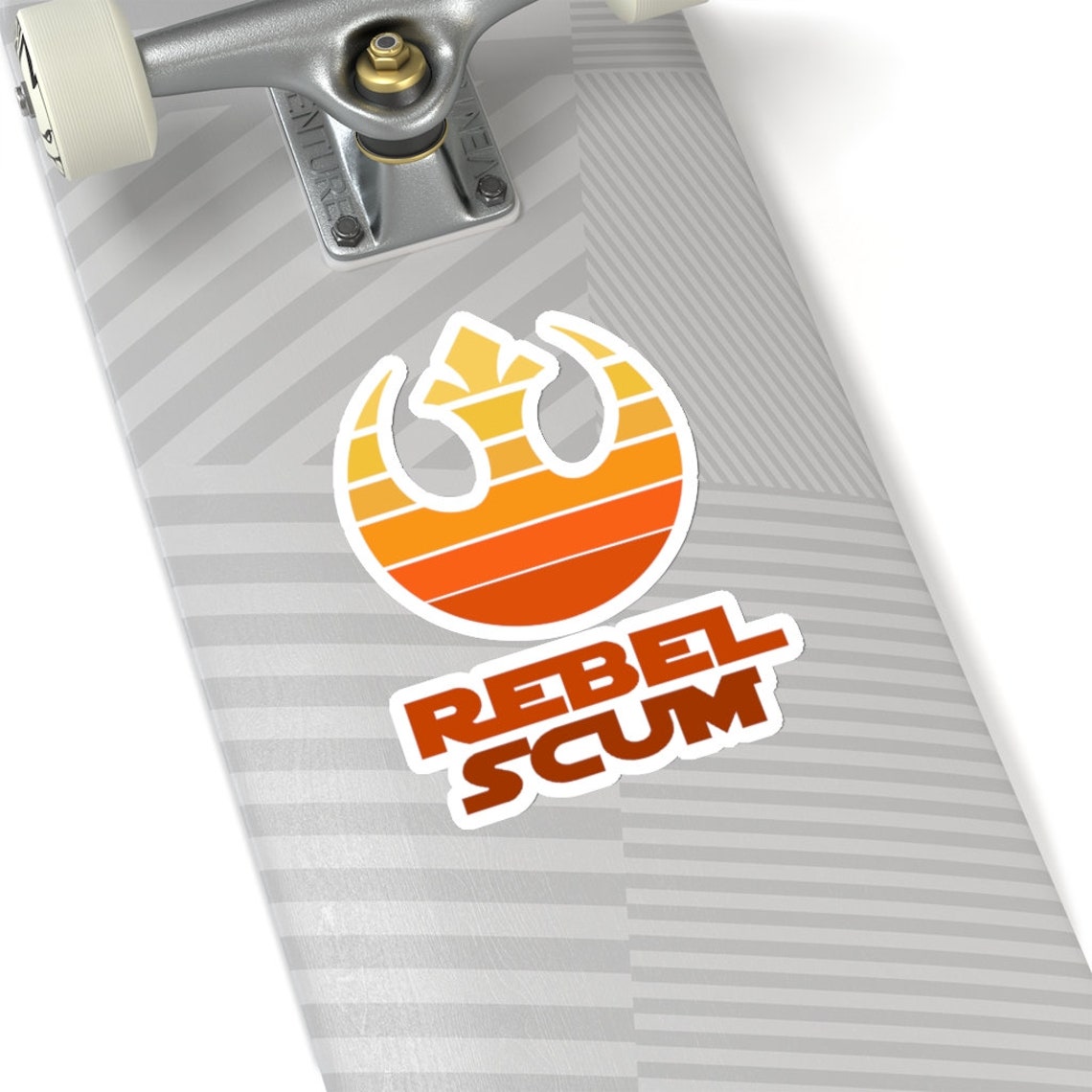 Rebel Scum Star Wars Sticker Tatooine Sunset Resistance - Etsy