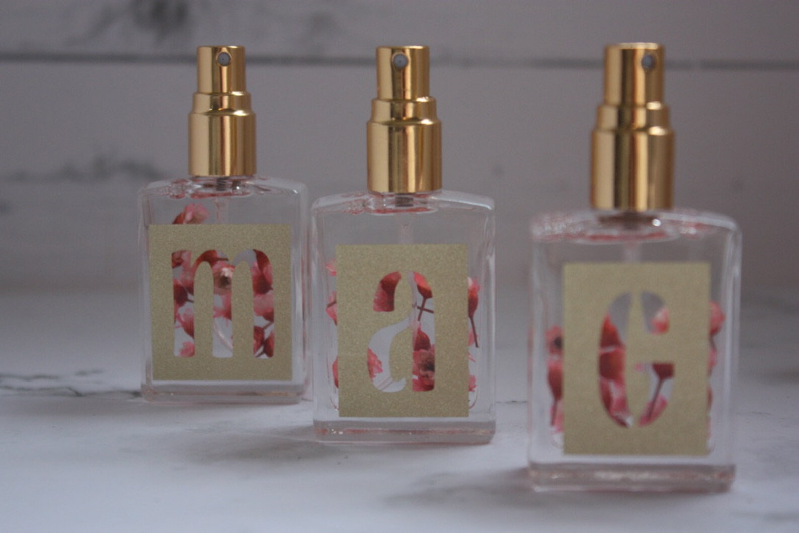 Personalized Perfumes With Dried Flowers | Etsy