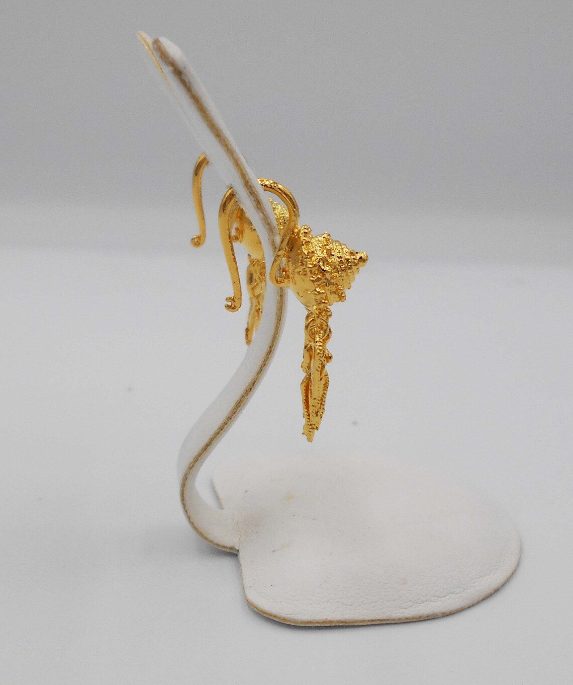 Thai Jewelry Earrings Drop Dangle Lai Thai 22K 23K 24K Thai - Etsy