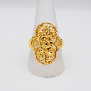 Gold Ring Designs Lai Thai Thai Jewelry 22K 23K 24K Thai Baht Yellow ...