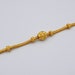 Beaded Lai Thai Drop Heart Bracelet Bangle 22K 23K 24K Thai Baht Yellow ...