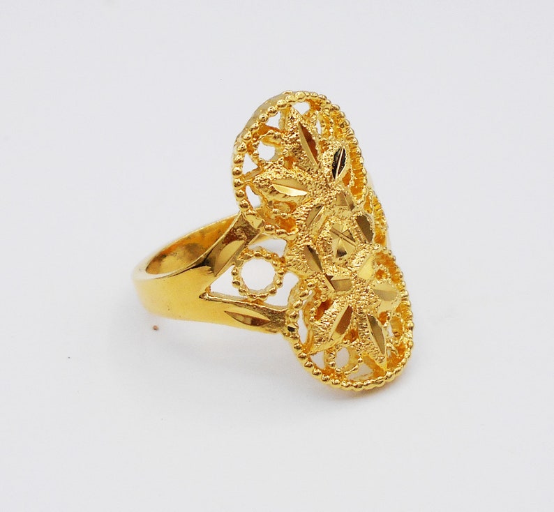 Gold Ring Designs Lai Thai Thai Jewelry 22K 23K 24K Thai Baht - Etsy