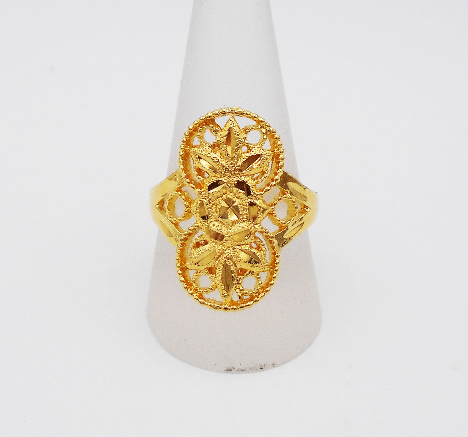 Gold Ring Designs Lai Thai Thai Jewelry 22K 23K 24K Thai Baht - Etsy