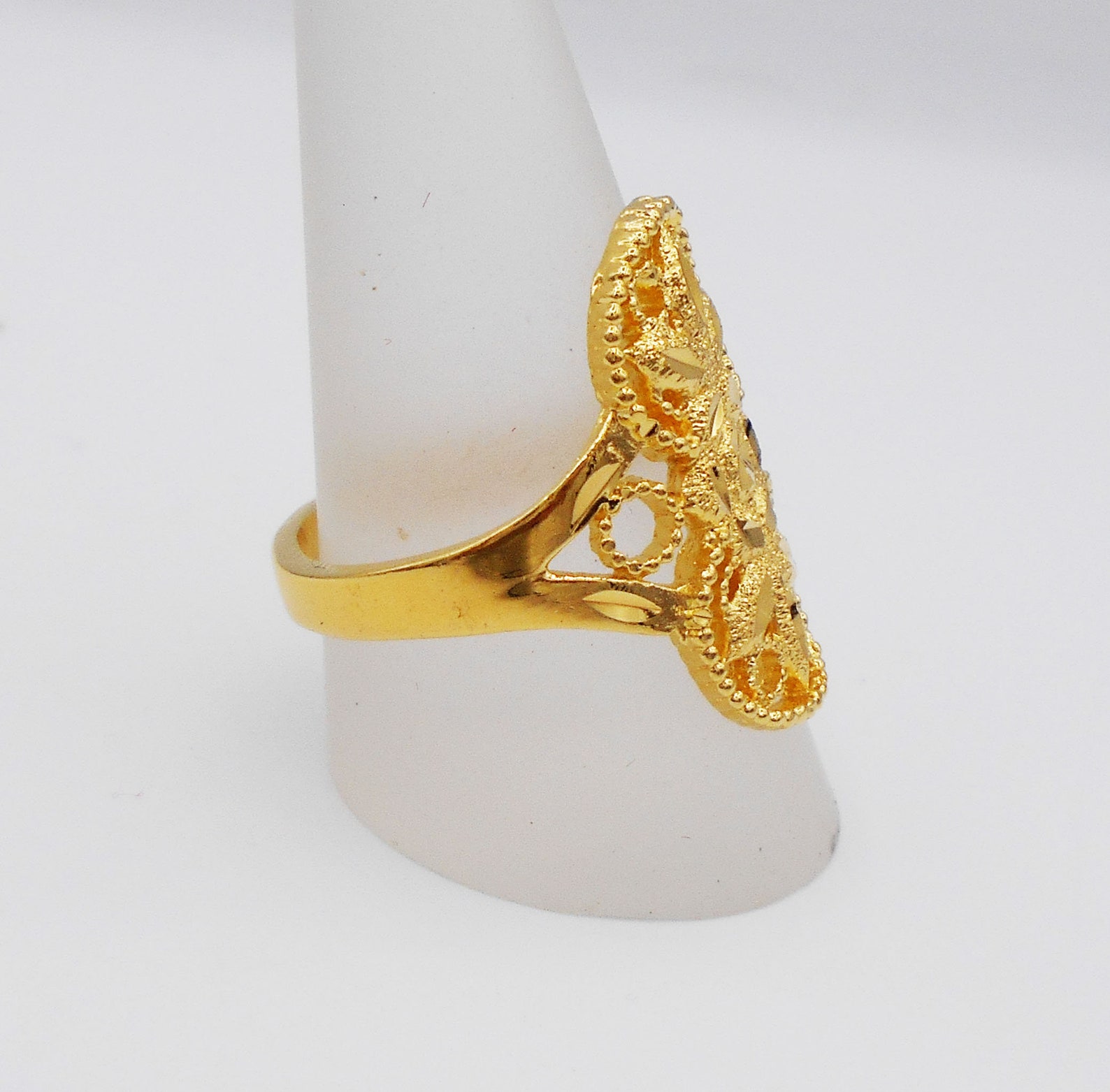 Gold Ring Designs Lai Thai Thai Jewelry 22K 23K 24K Thai Baht - Etsy