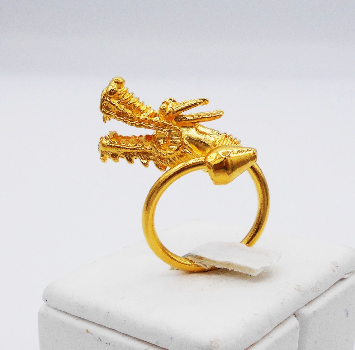 Dragon Ring Ring Gold Thai Jewelry 22K 23K 24K Thai Baht - Etsy