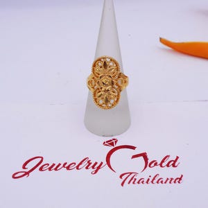 Gold Ring Designs Lai Thai Thai Jewelry 22K 23K 24K Thai Baht Yellow ...
