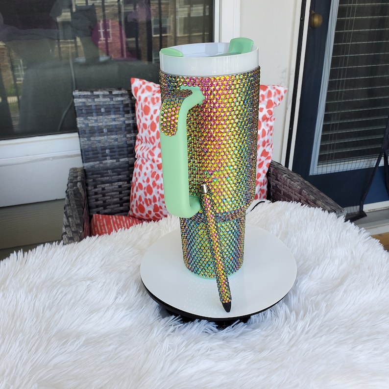 Rhinestone Stanley Quencher, Bling Stanley, Bedazzled Tumbler AND ...