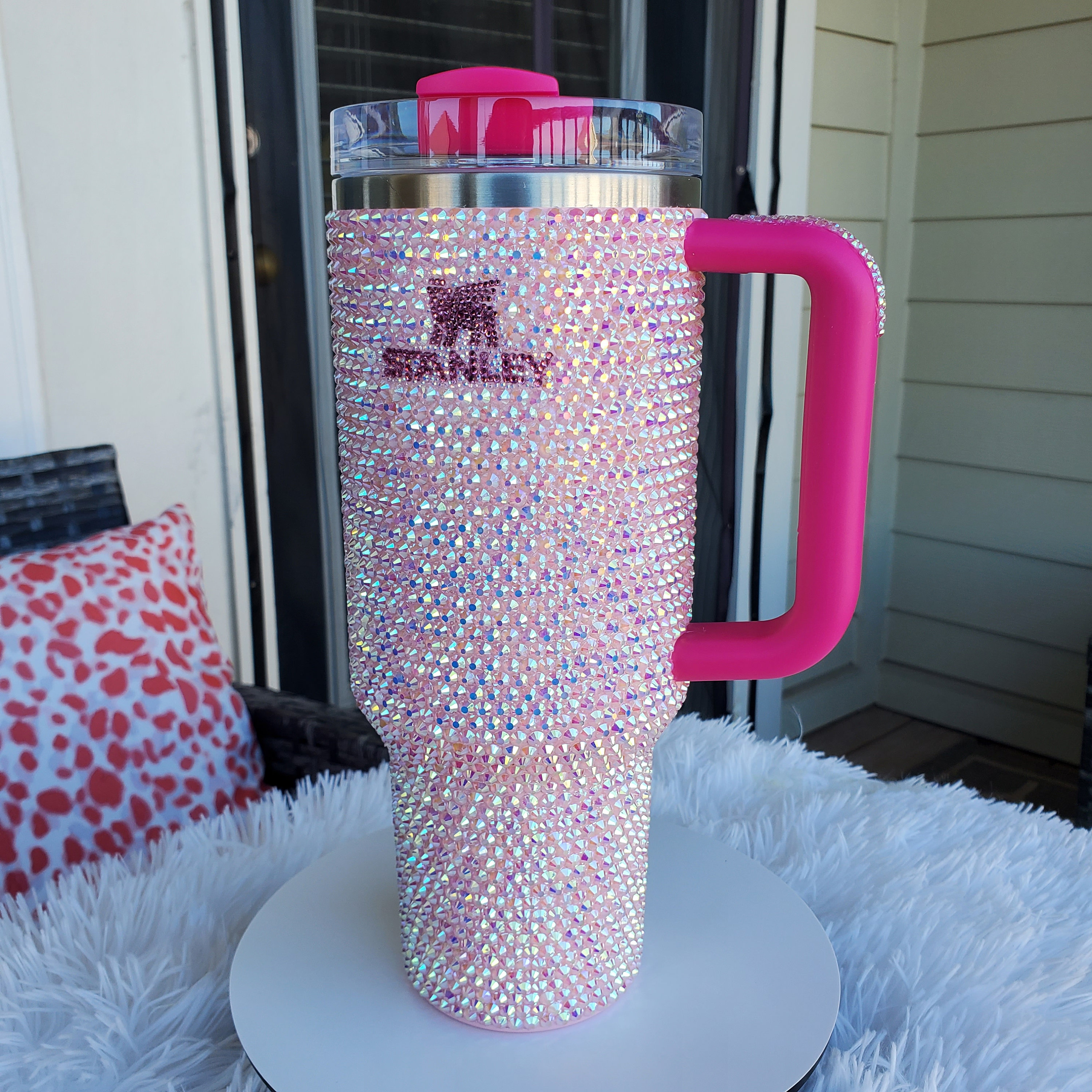 Stanley Tumbler 40oz| Rhinestone Stanley 40oz Tumbler/ Bling Tumbler ...