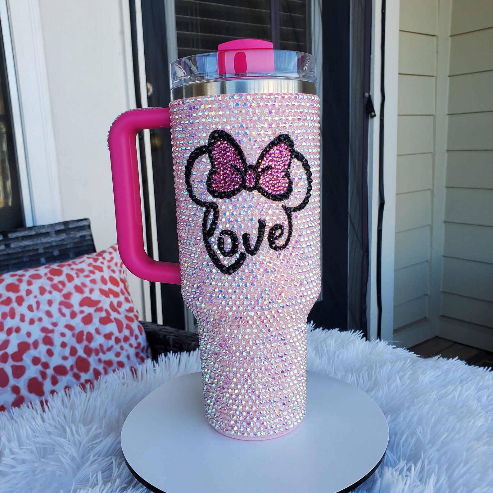 Stanley Tumbler 40oz| Rhinestone Stanley 40oz Tumbler/ Bling Tumbler ...