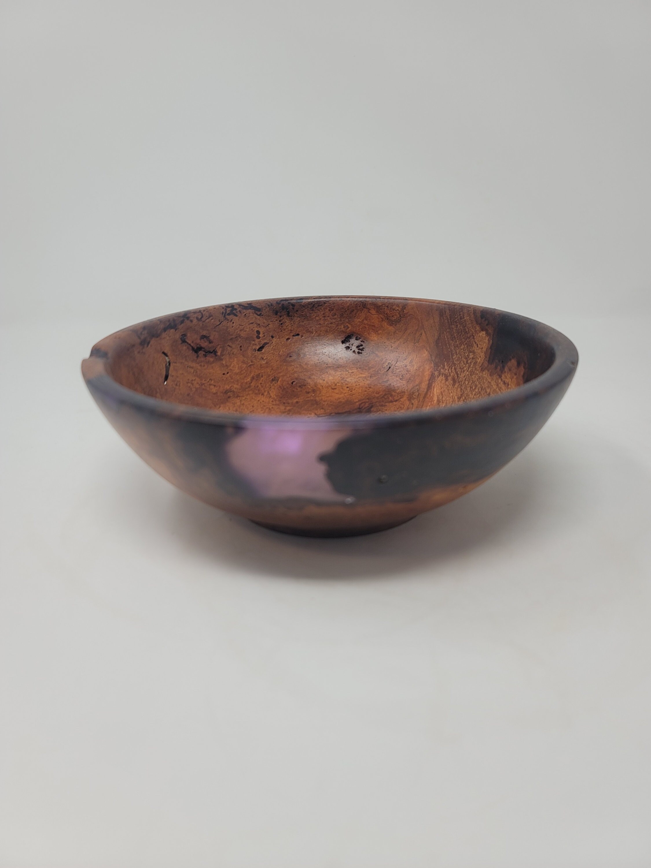 Cherry Burl and Epoxy Resin Decorative Bowl - Etsy