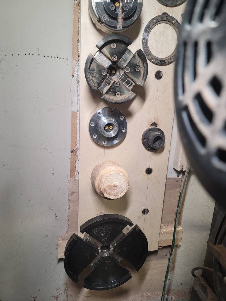 Wood Lathe Chuck Storage Tool - Etsy