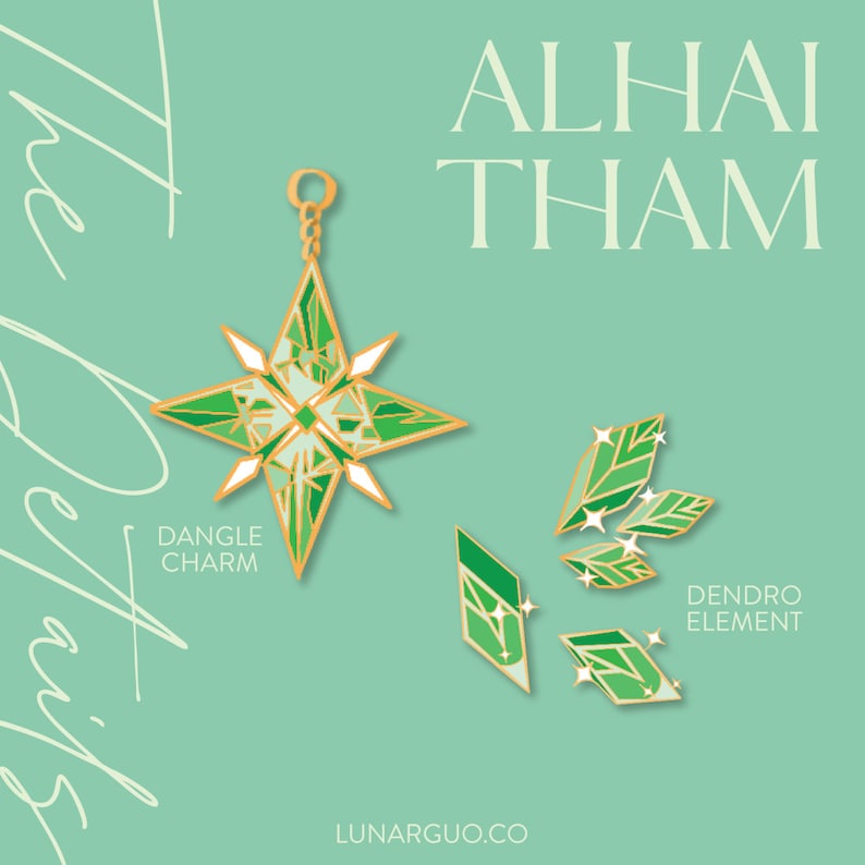 Genshin Impact Alhaitham Pin - Etsy