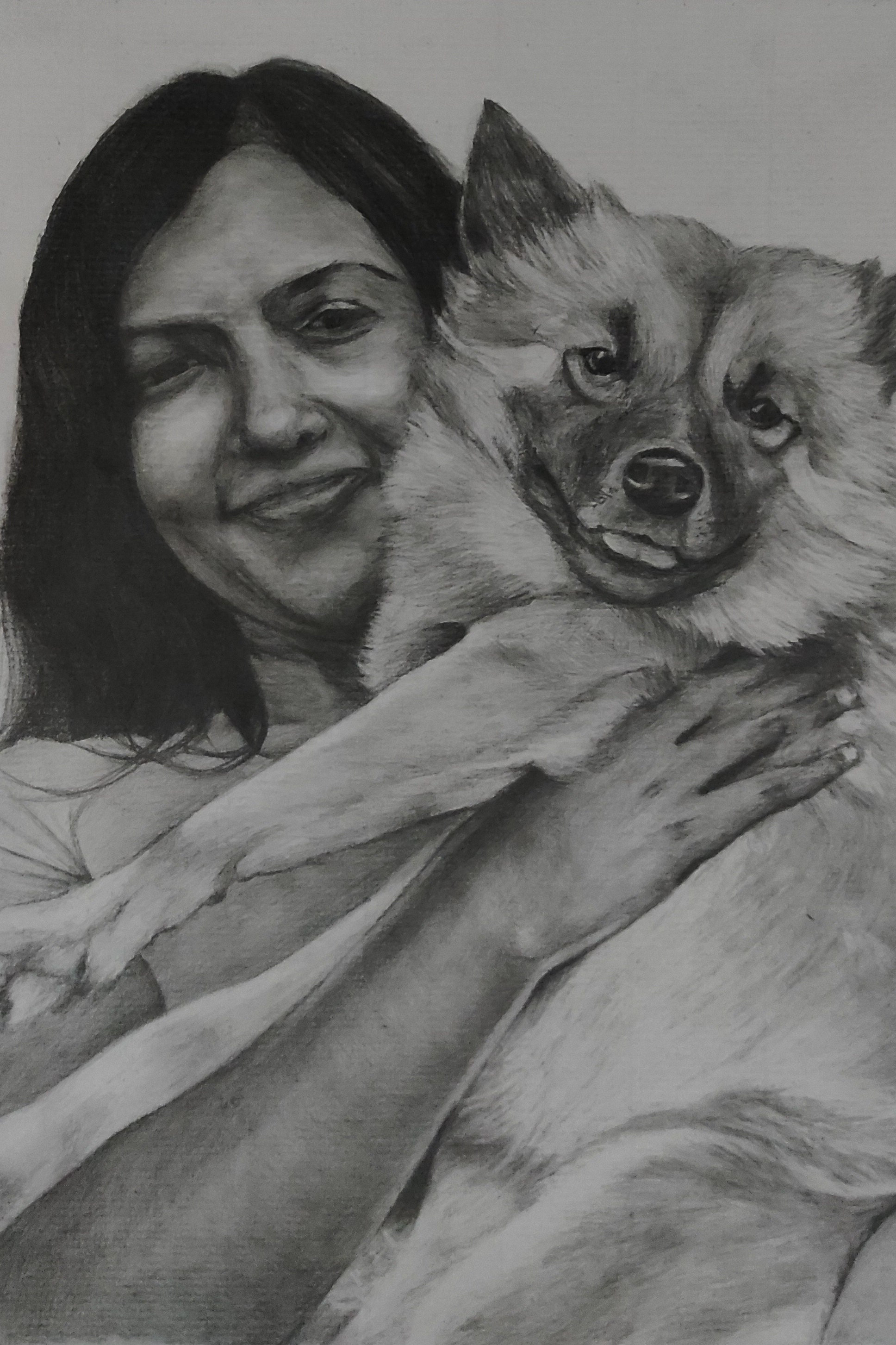 Custom Pet Drawing Commission Work Custom Dog Drawing - Etsy