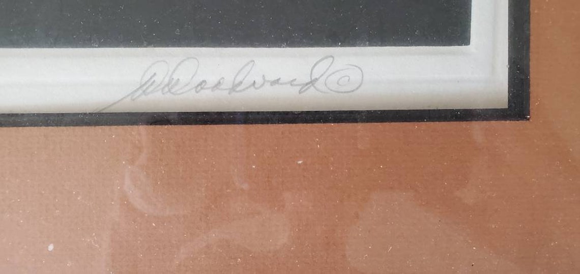 Numbered Warren Woodward Serigraph 3/500 - Etsy