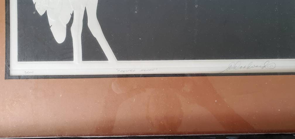 Numbered Warren Woodward Serigraph 3/500 - Etsy