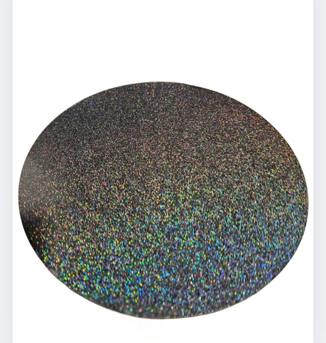 Black Rainbow Glitter Wood Circle Sign: 11.5" Craft Blank - Etsy