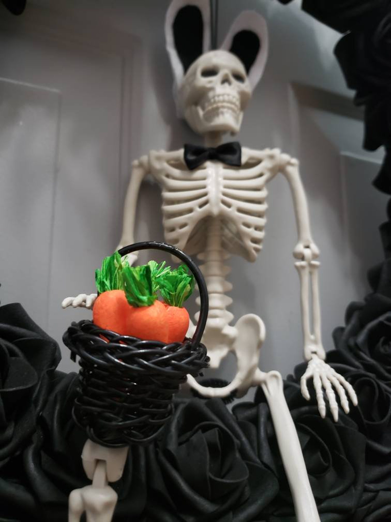 Gothic Easter Wreath Gothic Easter Decor Creepy Easter Home - Etsy