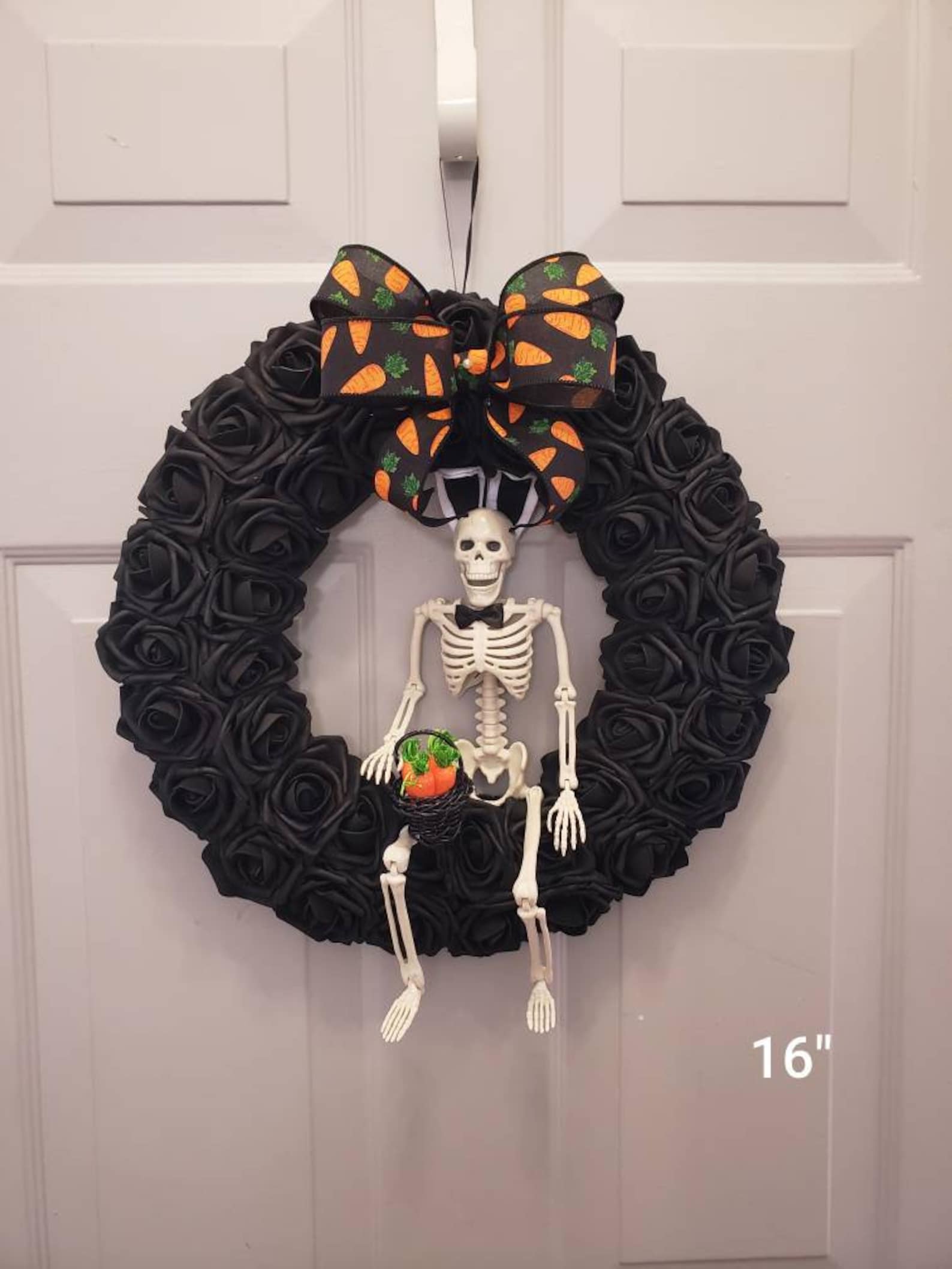 Gothic Easter Wreath Gothic Easter Decor Creepy Easter Home - Etsy