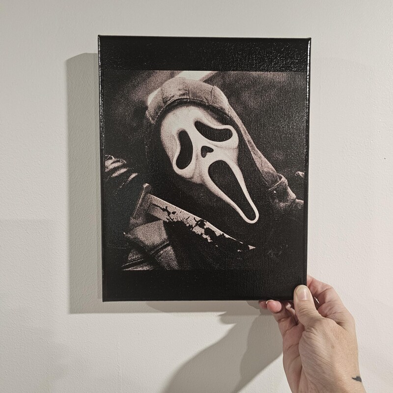 Ghostface Painting - Etsy