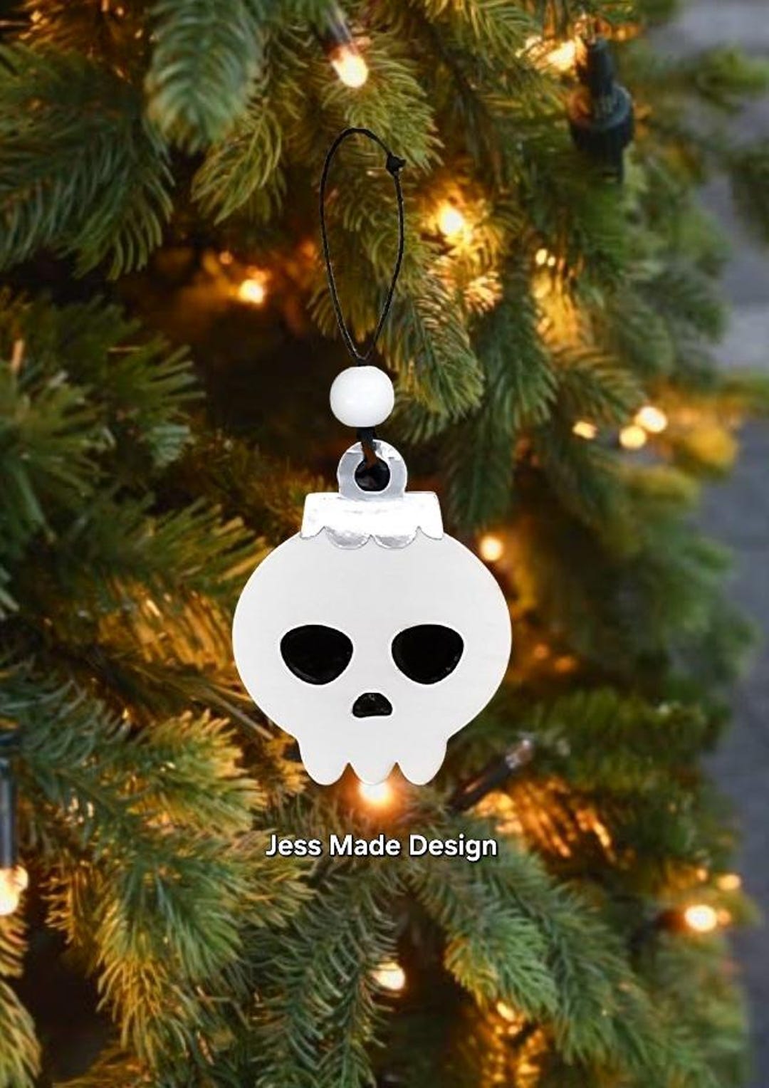 Skull Ornament: Merry Gothmas Tree Decor - Etsy