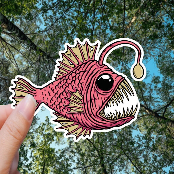 Deep Sea Angler Fish - Etsy