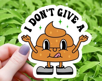 MINI Happy Dog Poop Clean up Reminder Kawaii Stickers Erin - Etsy