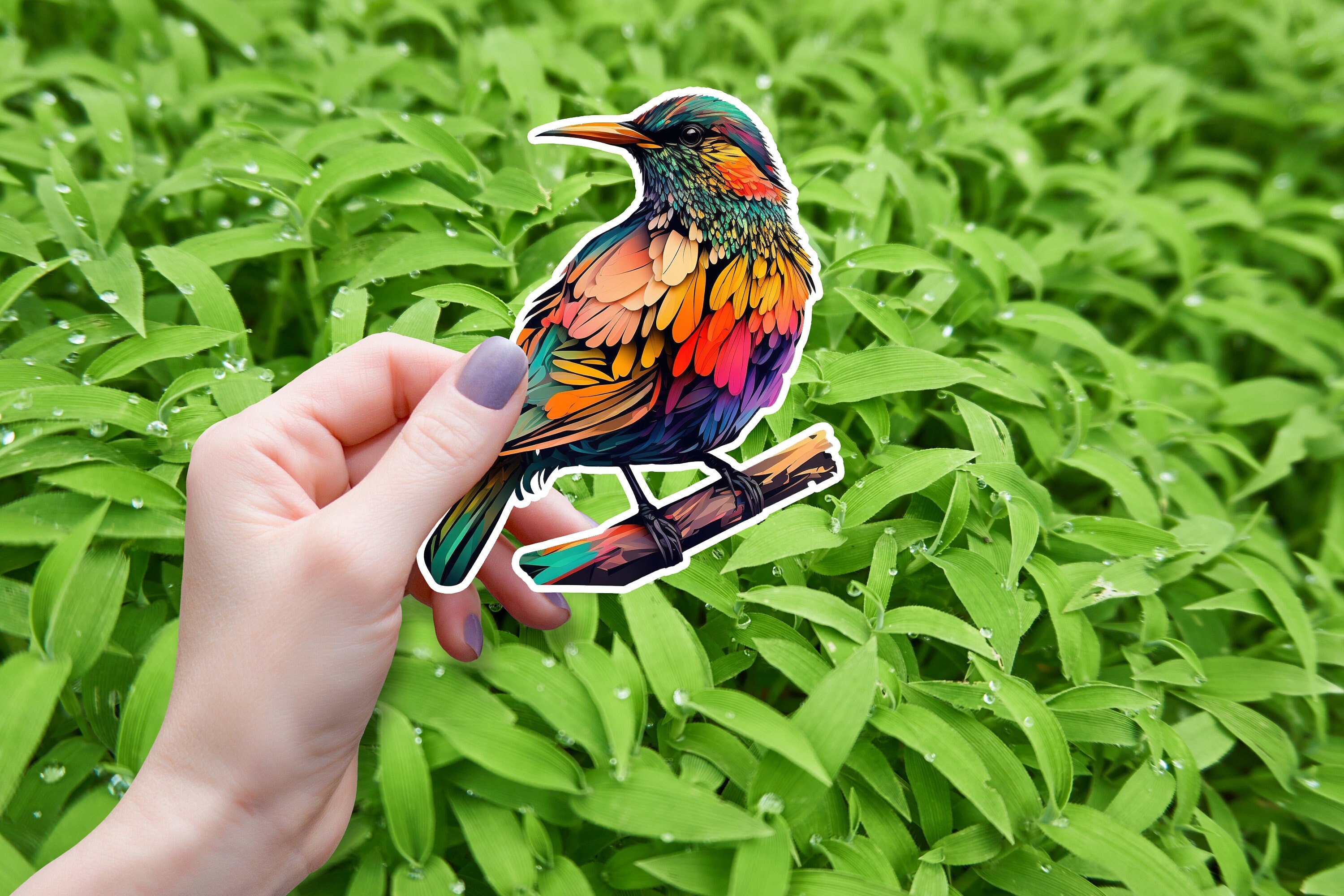Bird Vinyl Sticker Birding Sticker Bird Lover Water Bottle - Etsy