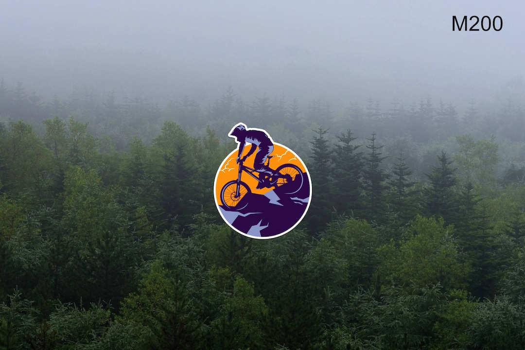 Mountain Bike Decal, MTB Stickers , Car Sticker, Laptop, Car Vehicle ...