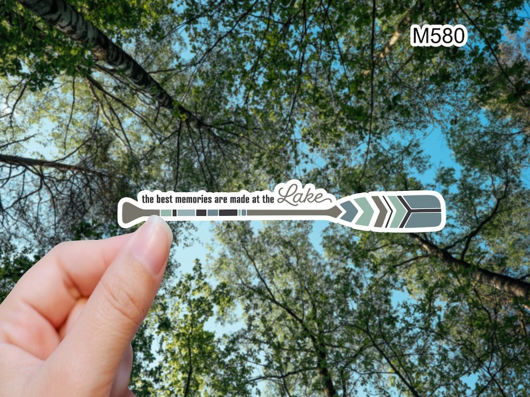 Lake Life Paddle Sticker, Lake Life, Summer Decal, Lake Life Decal ...