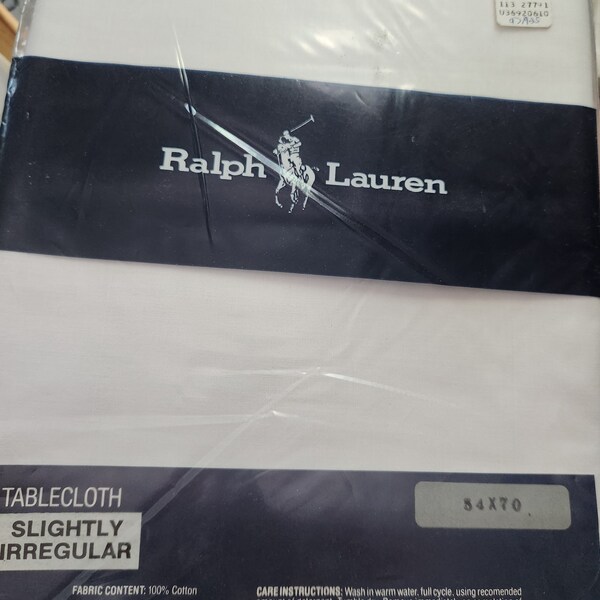 Ralph Lauren Tablecloth - Etsy