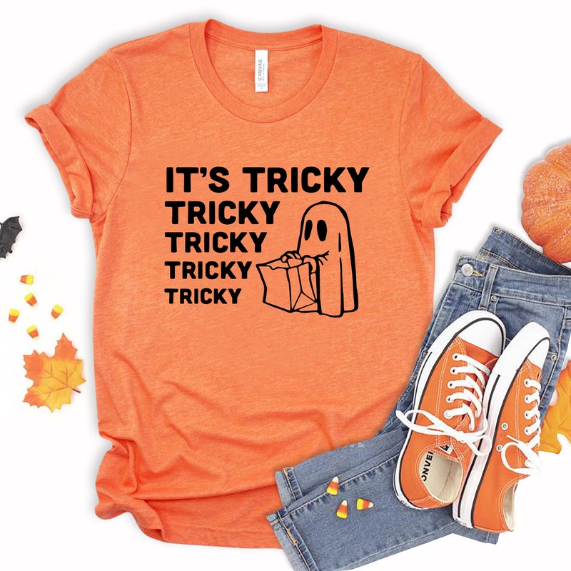 Tricky Halloween Tshirt - Etsy